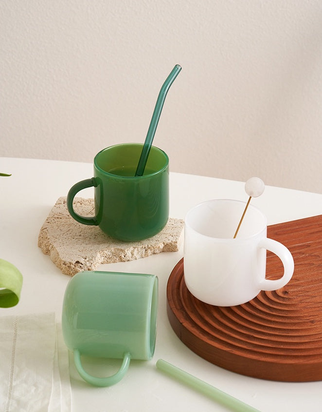 Vintage Jade Glass Mug – Ohøj Design